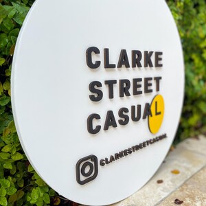 3D Round Logo Sign for Business | Interior Logo Sign | Lobby Sign | 3D ...
