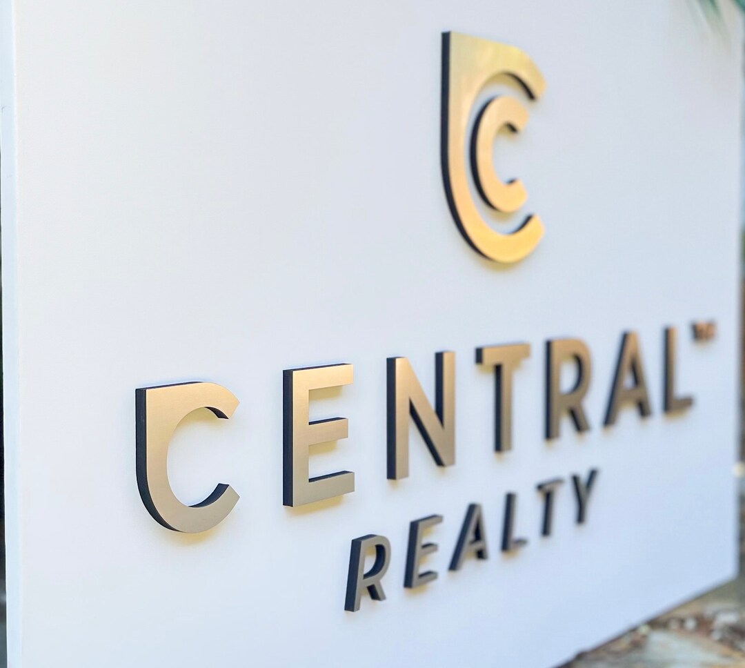 Custom 3D Acrylic Business Logo Sign | Laser Cut Office Decor - Etsy