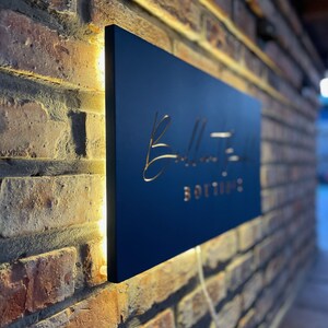 Backlit Custom Logo Sign | Lighted Logo Sign | 3D Acrylic Logo Sign ...