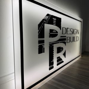 Custom Acrylic 3D Logo Sign | Laser Cut Business Sign - Etsy