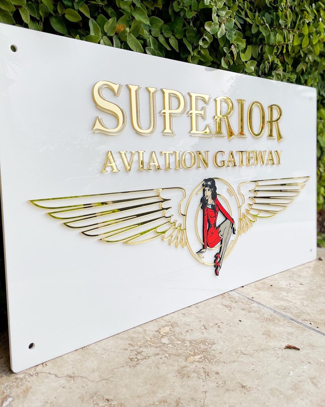 Acrylic Custom Laser Cut 3D Layered Logo Sign With Stand Offs - Etsy