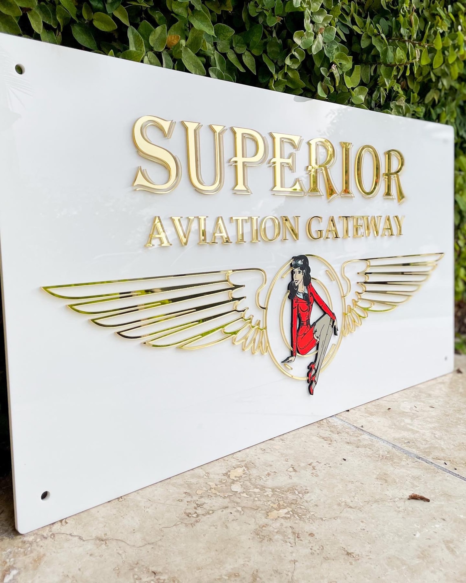 Acrylic Laser Cut 3D Logo Business Logo Sign Custom Sign Custom Acrylic ...