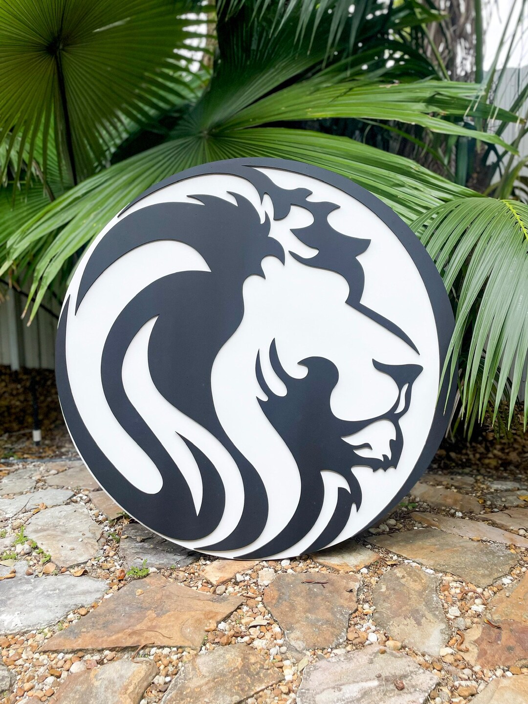 3D Round Logo Sign for Business | Interior Logo Sign | Lobby Sign | 3D ...