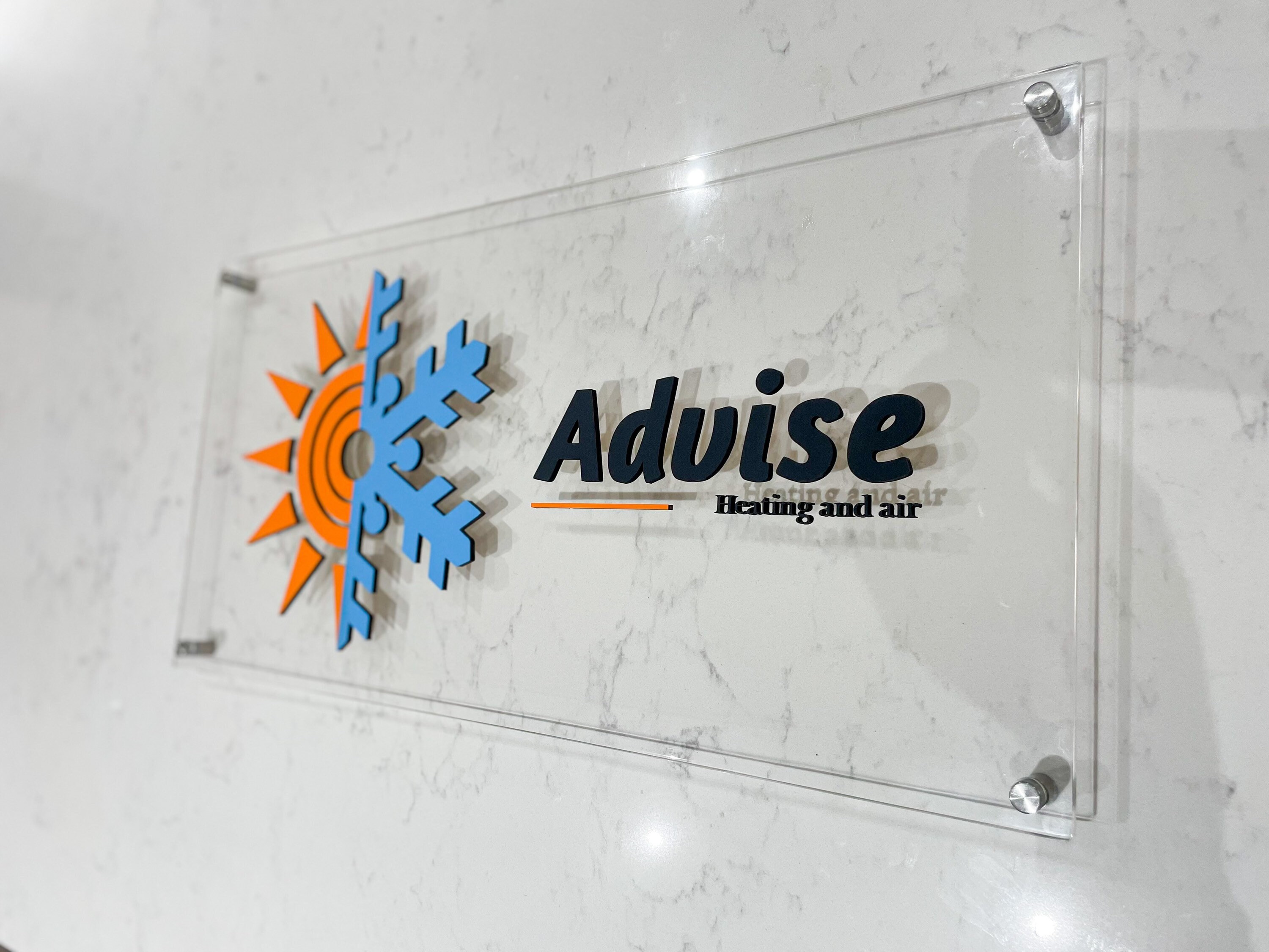 Acrylic Custom Laser Cut 3D Layered Logo Sign With Stand Offs - Etsy