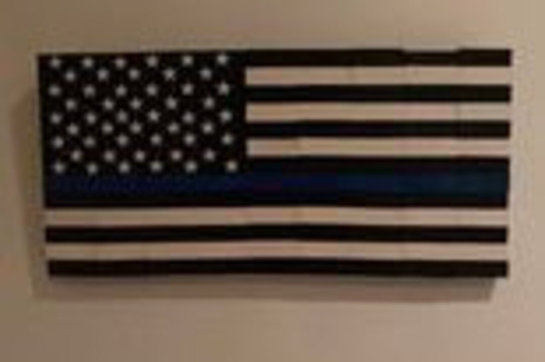 Back the Blue American Flag - Etsy