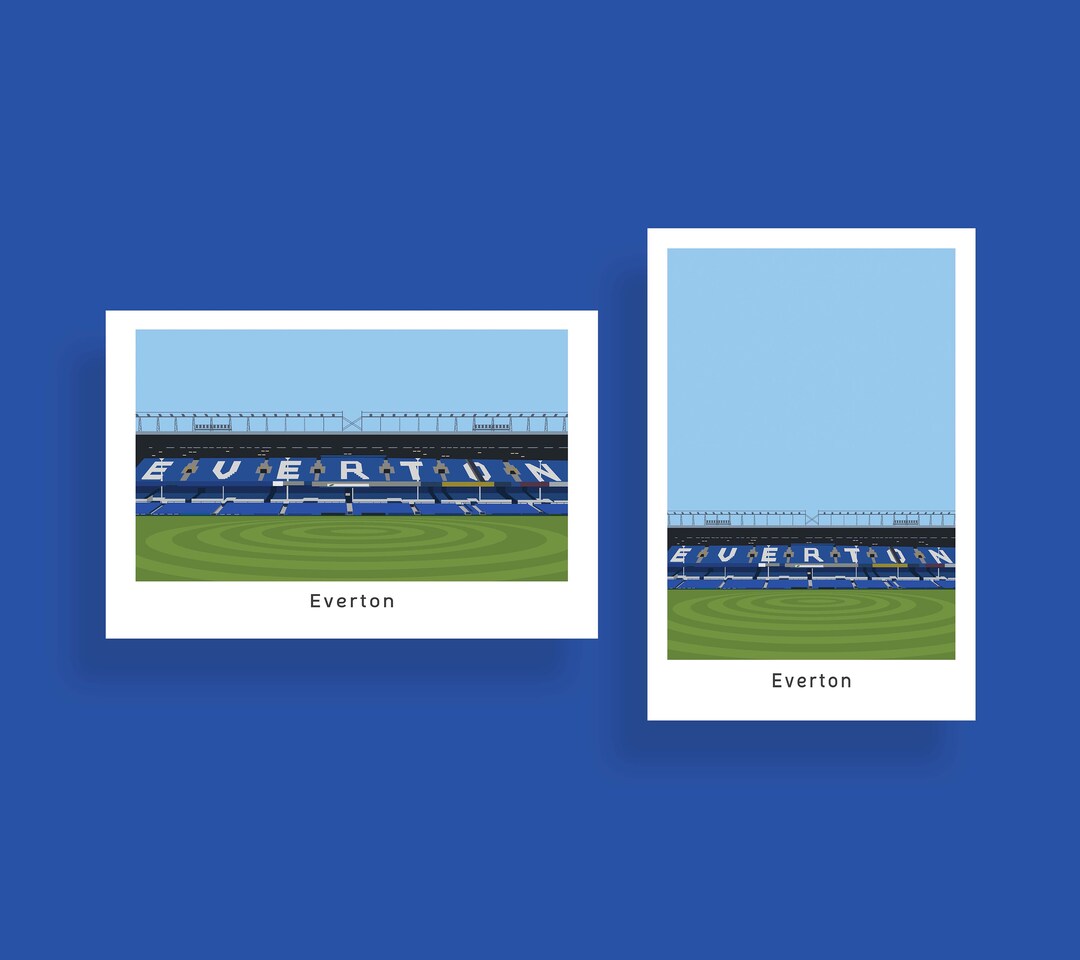 Football Print - Everton Stadium Poster - Etsy