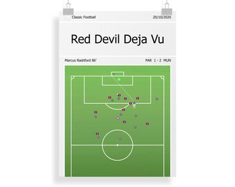 Marcus Rashford Poster Download A4 A3 PDF Printable Manchester United ...