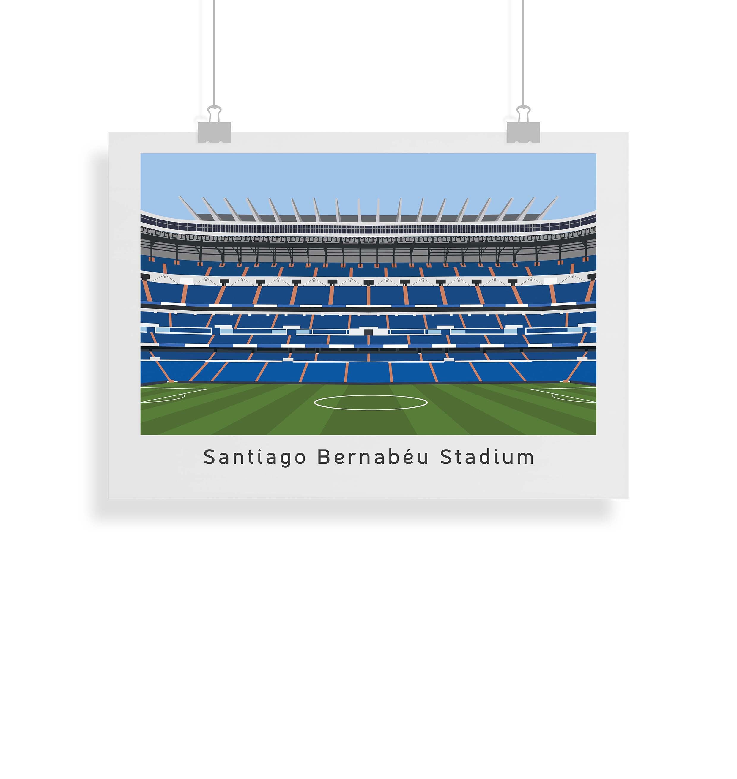Football Stadium Posters, Newcastle, Nottingham, Leeds, Queens Park ...