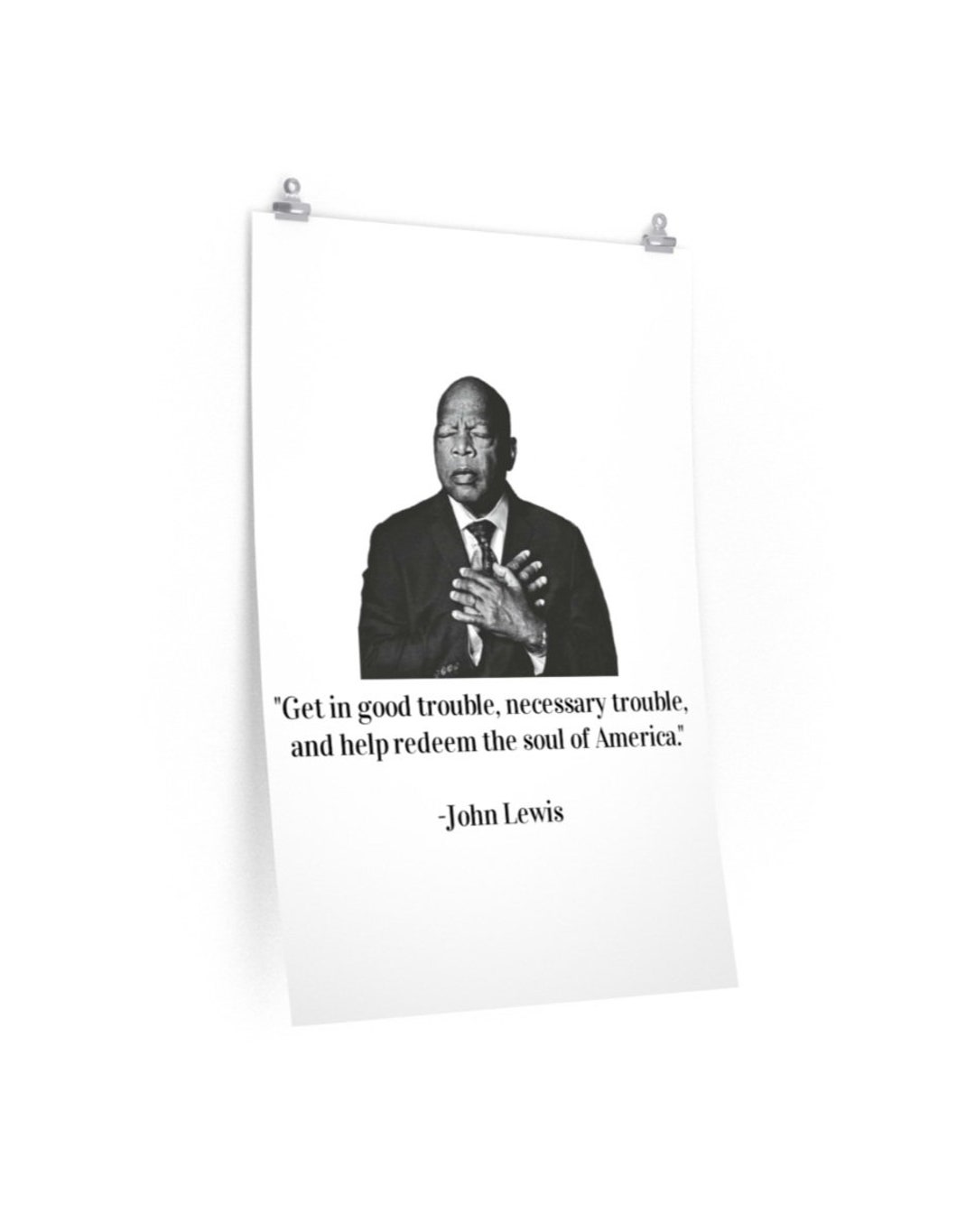 John Lewis Poster - Etsy
