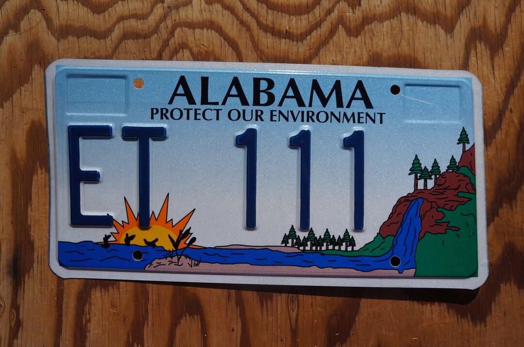 Alabama PROTECT OUR ENVIRONMENT Wildlife Green Mountains and Blue Lake ...