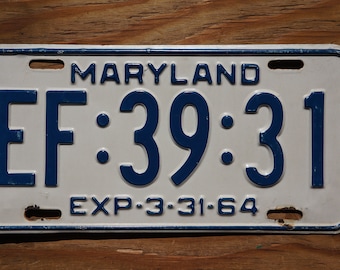 One or More MARYLAND FLAG License Plate | Etsy