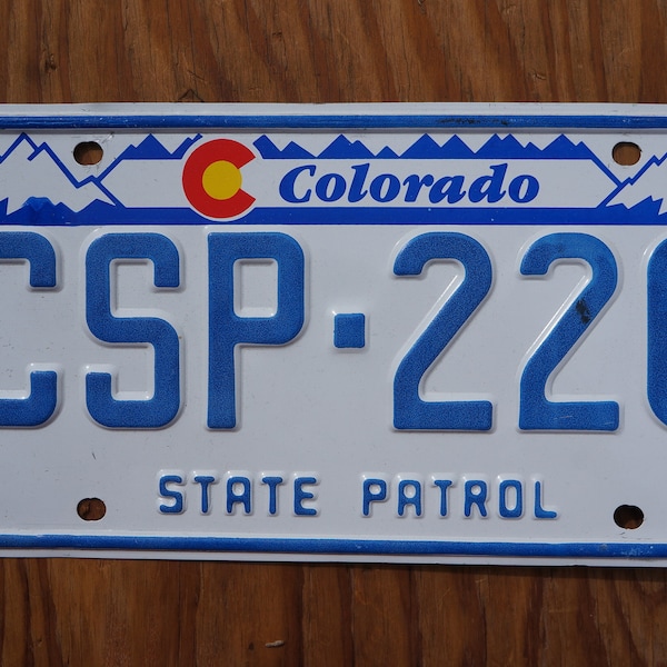 License Plate Police Officer - Etsy