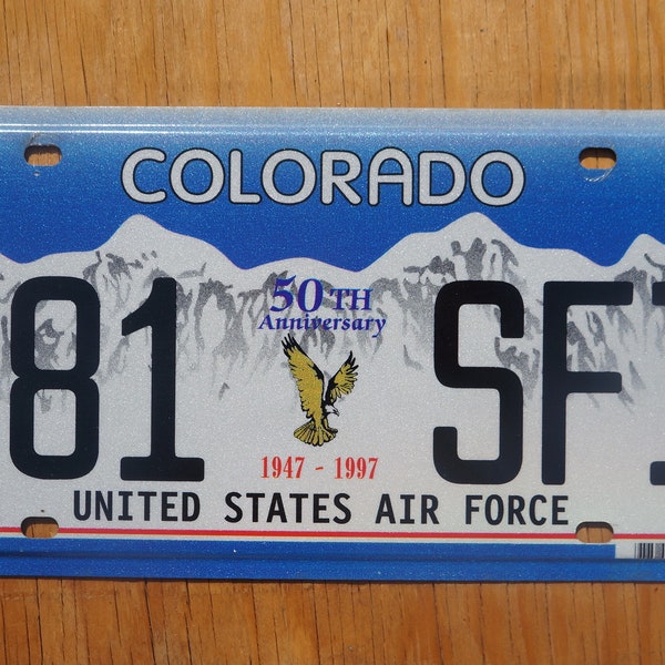50th Anniversary License Plate - Etsy