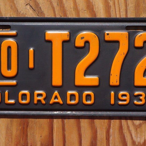 Colorado State Plate - Etsy