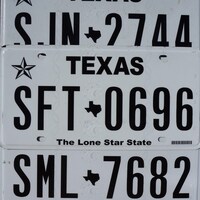 One or More - Texas Space Shuttle License Plate - Etsy