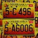 1980 Nebraska APPORTIONED POWER Semi Truck Tractor TRAILER License ...