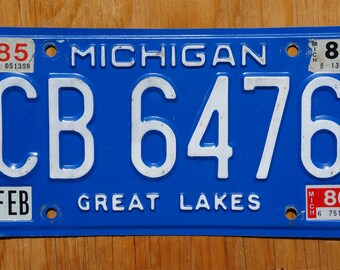 Michigan Plate | Etsy