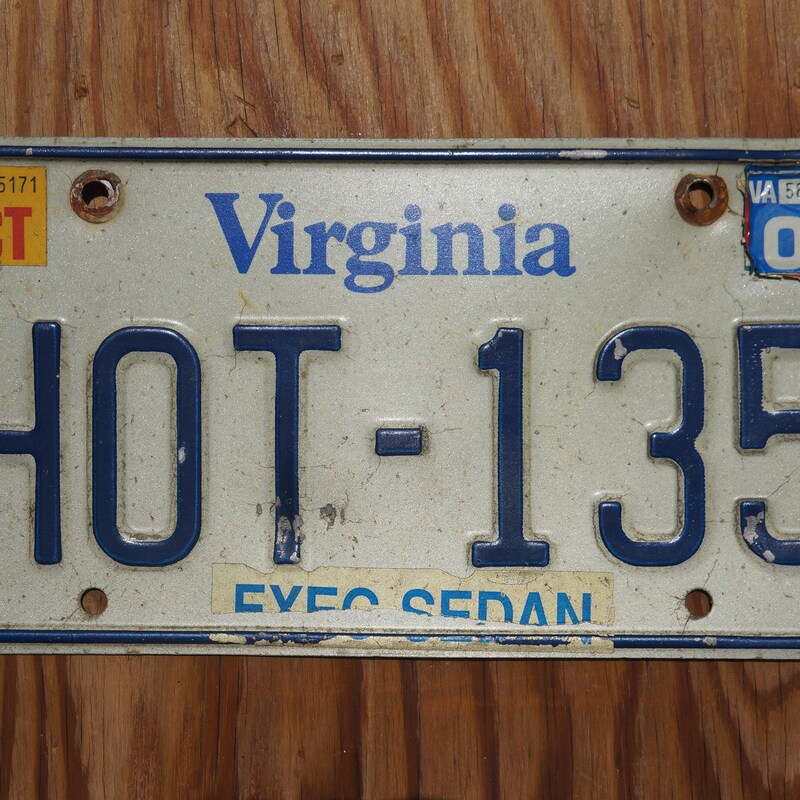 Vintage License Plates - Etsy
