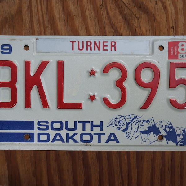 South Dakota License Plate - Etsy