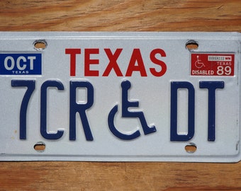 Wheelchair License - Etsy