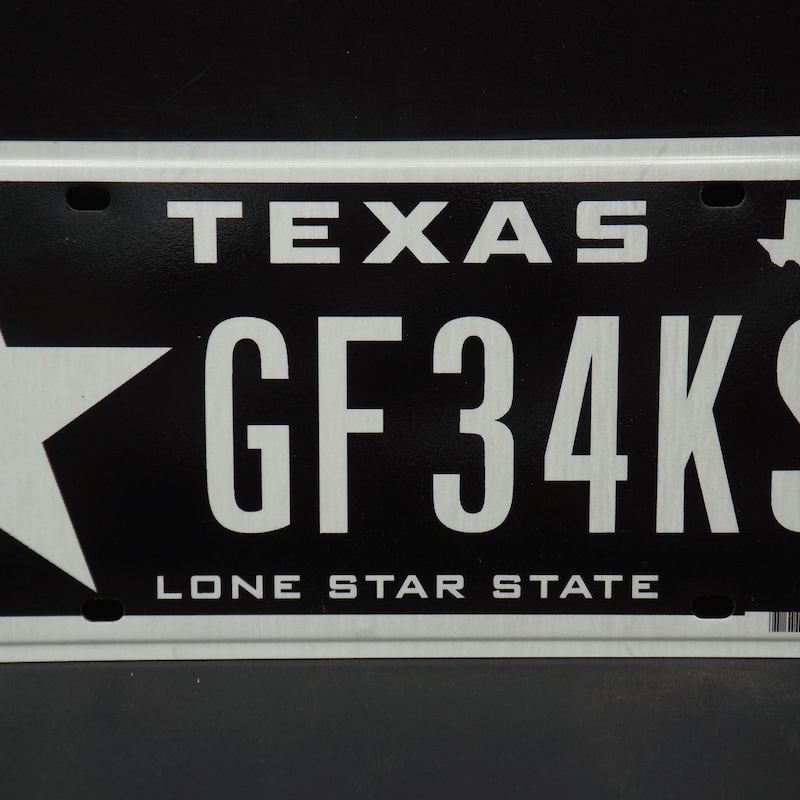 License Plate Star - Etsy
