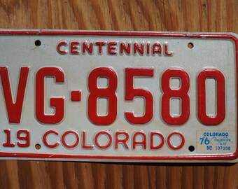 1976 License Plate | Etsy