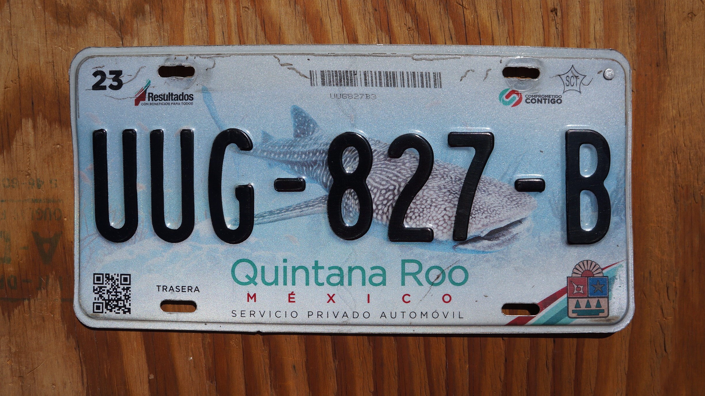 Quintana Roo License Plates Mexico Registration Plate Hi Res Stock