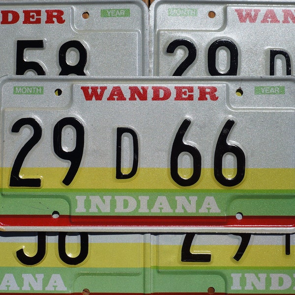 Vintage License Plates - Etsy