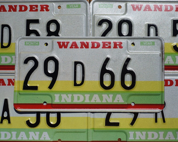 Indiana License Plates - Etsy