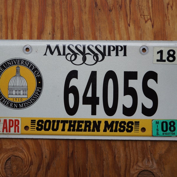 Southern University License Plate - Etsy
