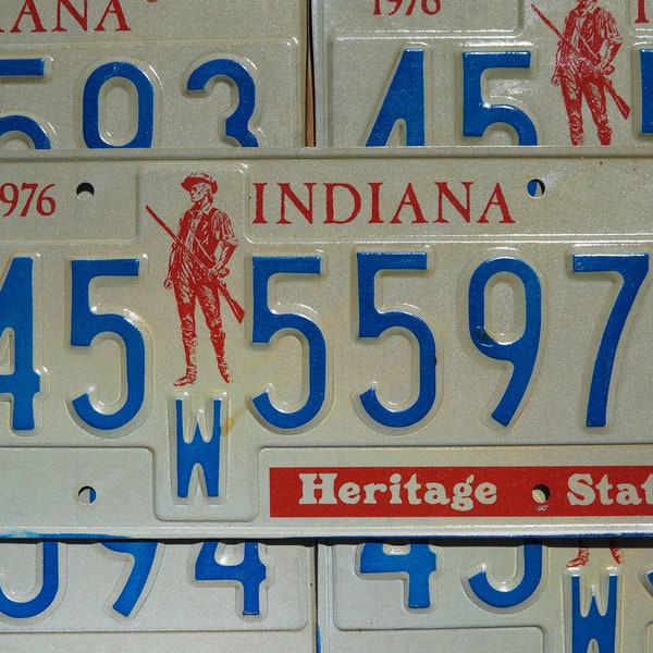 1976 License Plate - Etsy