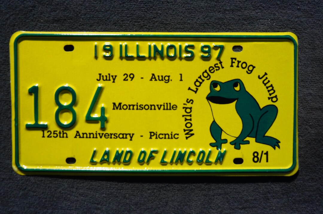 1997 Illinois Morrisonville World's Largest Frog Jump 125th Anniversary ...