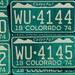 1980 Nebraska APPORTIONED POWER Semi Truck Tractor TRAILER License ...