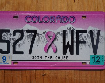 Cancer License Plate | Etsy