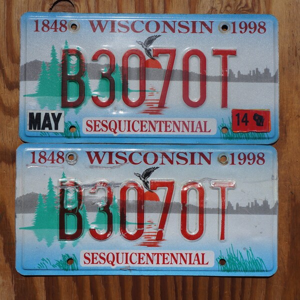 Wisconsin License - Etsy
