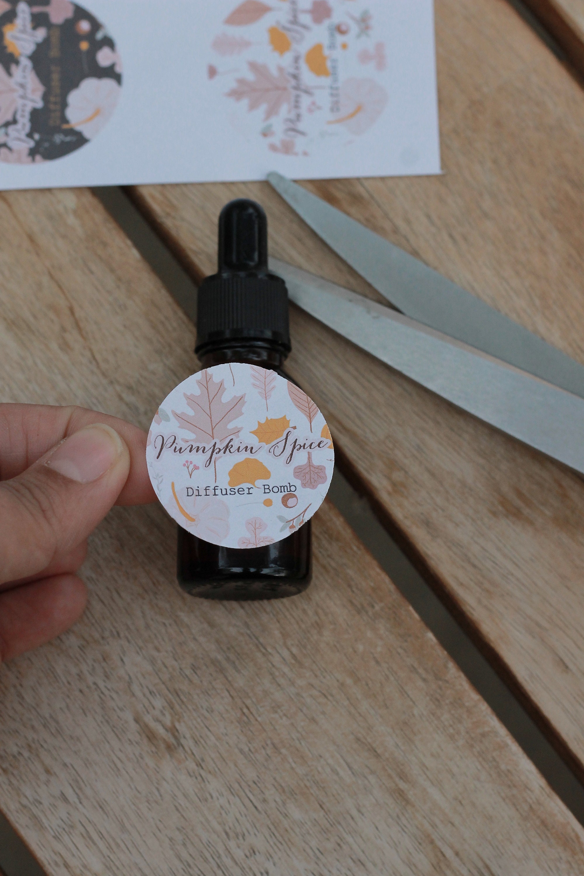 INSTANT DOWNLOAD Diffuser Bomb Label Essential Oil Label - Etsy