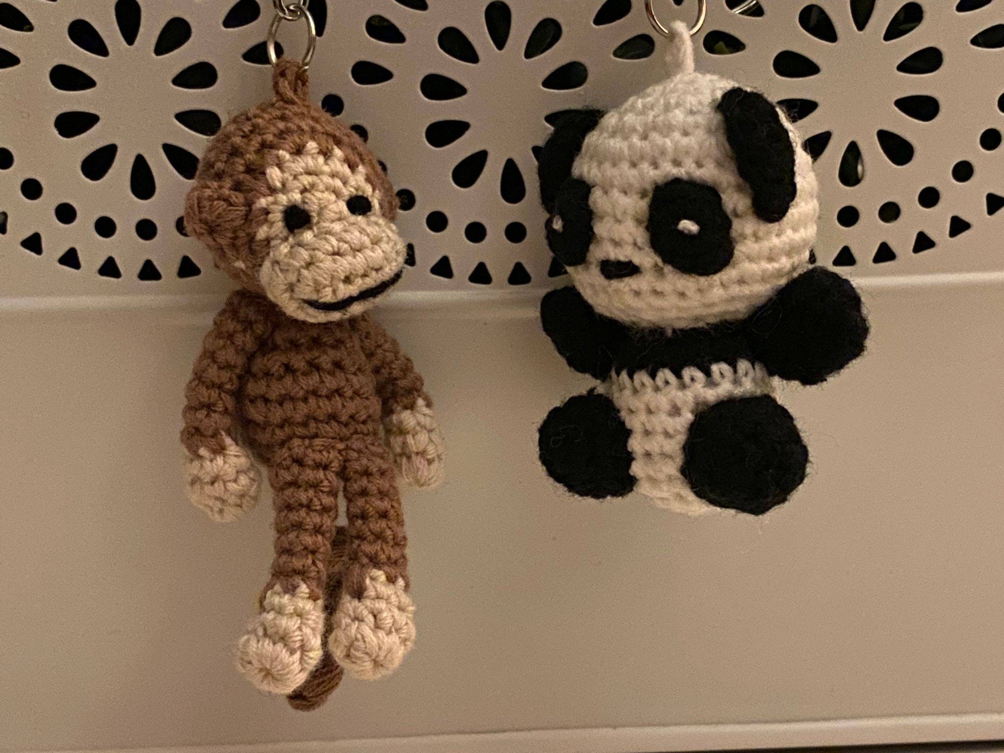 Monkey Crochet Cute Crochet Monkey Gift Ideas Gift for Him - Etsy