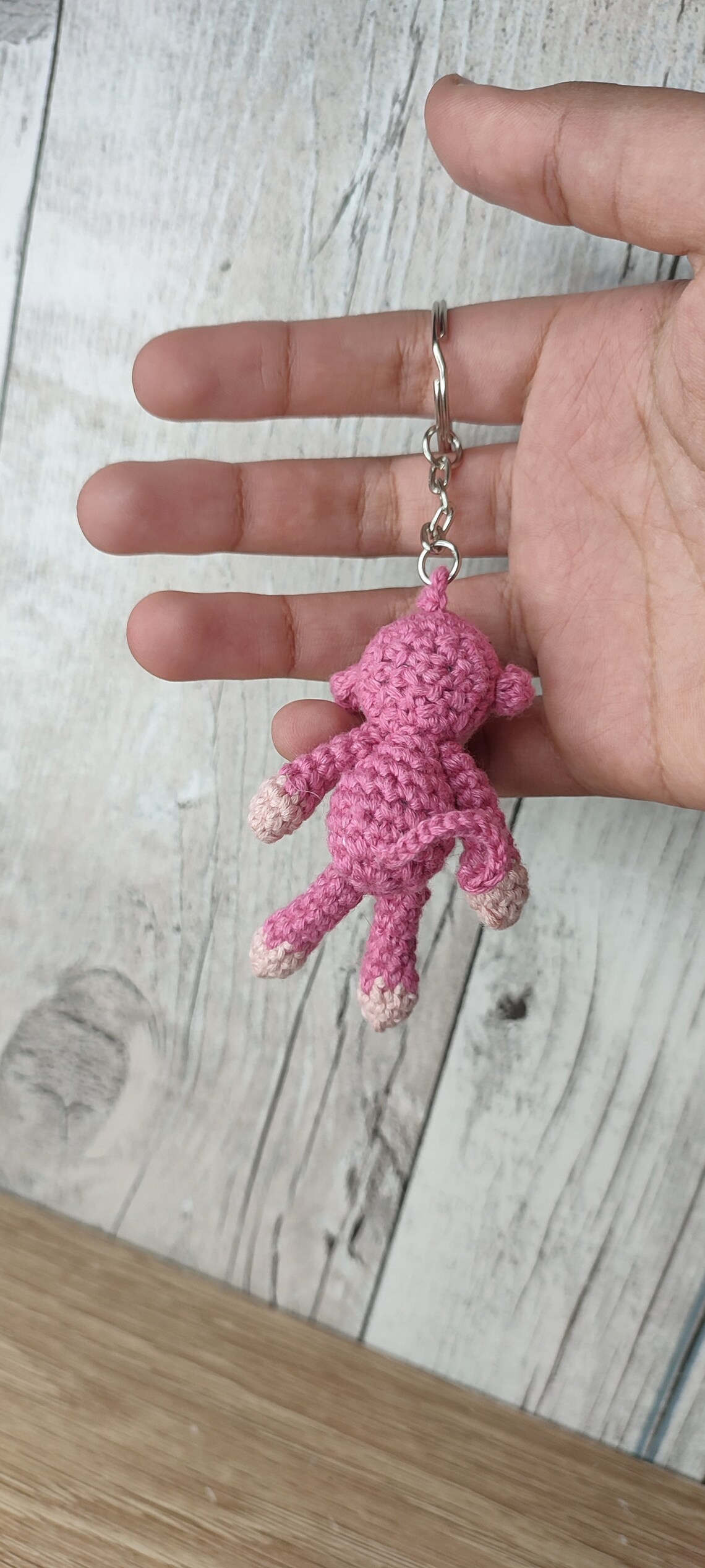 Pink Monkey Crochet, Cute Crochet Monkey, Gift Ideas, Gift for Him ...