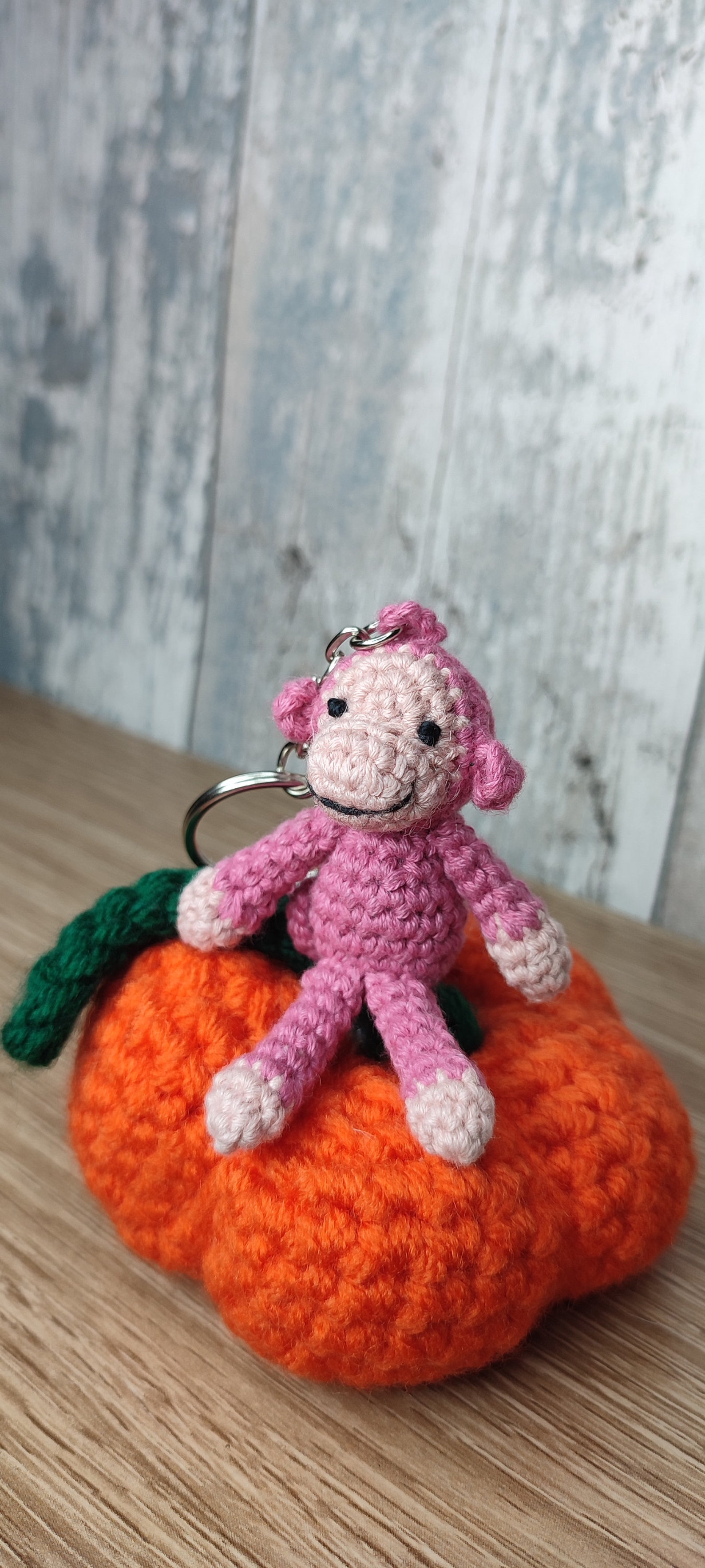 Pink Monkey Crochet Cute Crochet Monkey Gift Ideas Gift for - Etsy