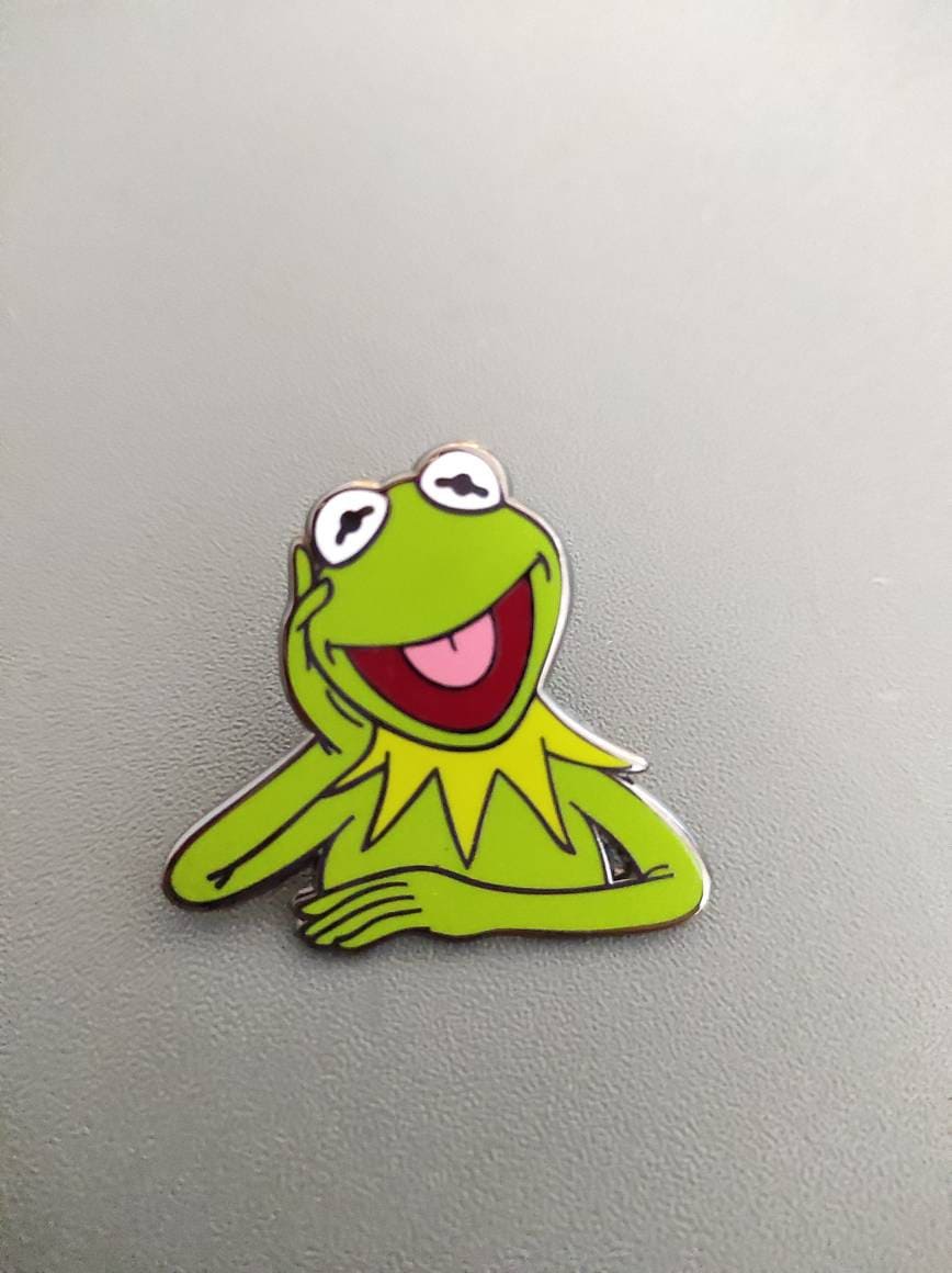 Kermit Pin Kermit Enamel Pin - Etsy