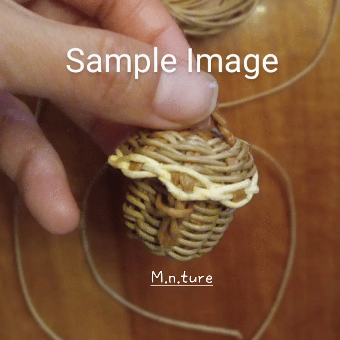 Japanese Paper Weaving Craft Band Craft Tape Basket Supplies 15mm X 30m ...