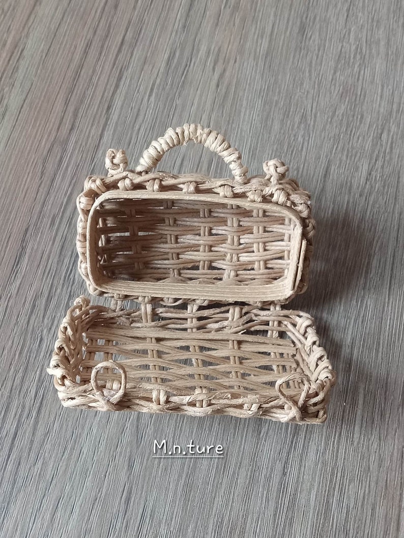 Miniature Picnic Basket - Etsy