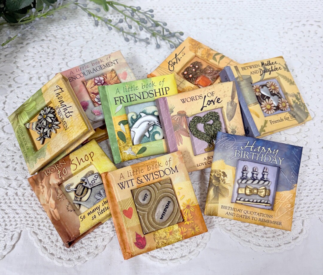 History & Heraldry Little Books of Love, Encouragement, Friendship, and ...