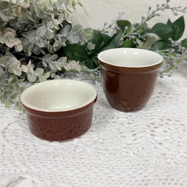 Pottery Custard Cups - Etsy