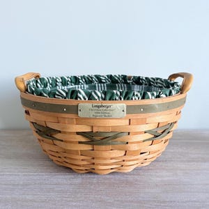 1999 Longaberger Popcorn Basket - Etsy