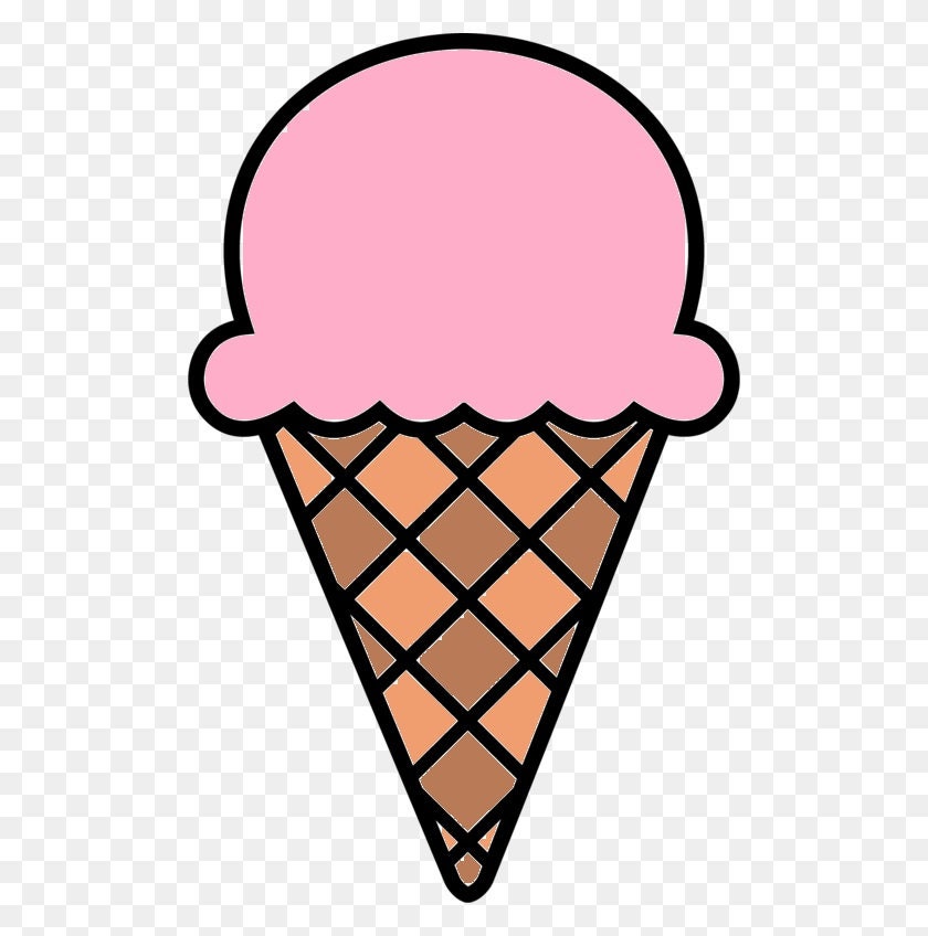 Ice Cream Cone Royal Icing Transfer Sheet - Etsy