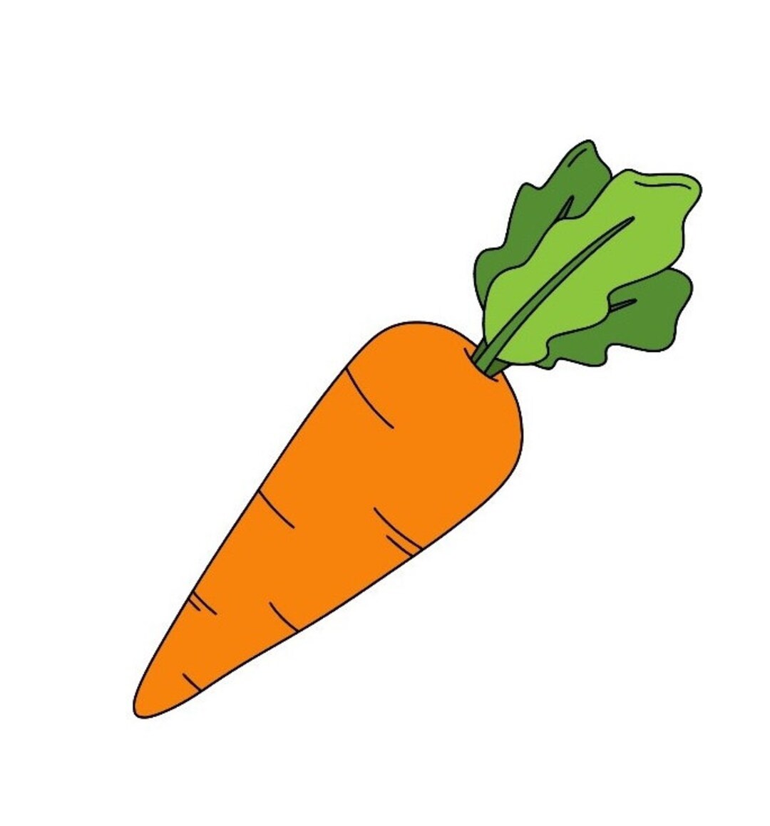 Carrot Royal Icing Transfer Sheet - Etsy