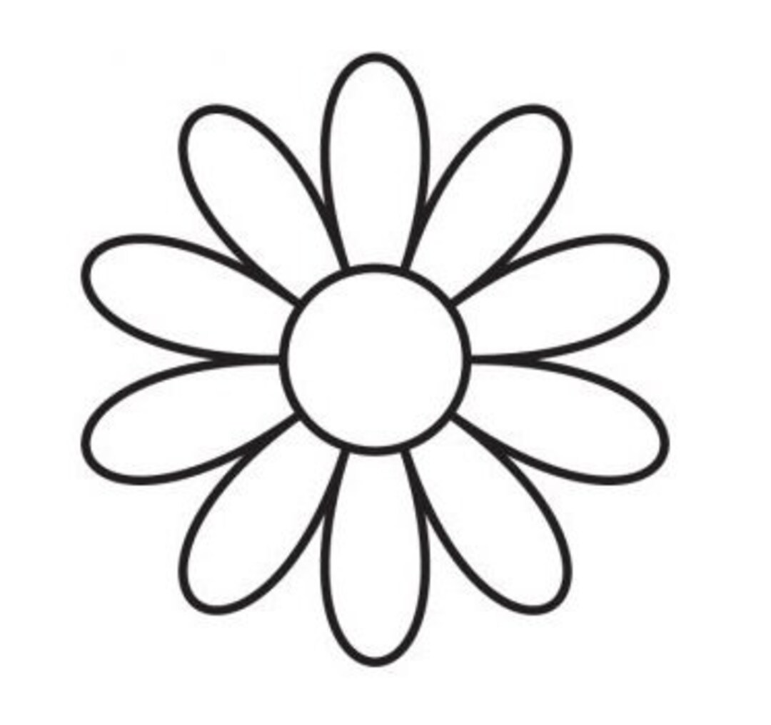 Daisy Royal Icing Transfer Sheet - Etsy