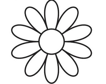 Daisy Royal Icing Transfer Sheet - Etsy