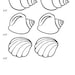 Seashell Royal Icing Transfer Sheet - Etsy
